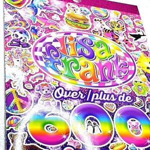 Lisa Frank | Office | Lisa Frank Rainbow 9s Sticker Booklet | Poshmark